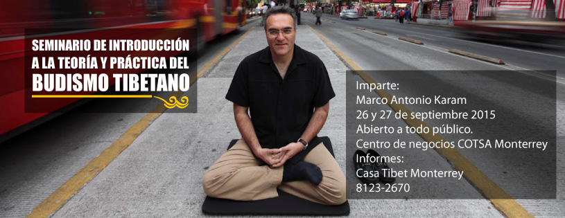 portada_seminario_tony_karam_2015 - Casa Tibet Monterrey